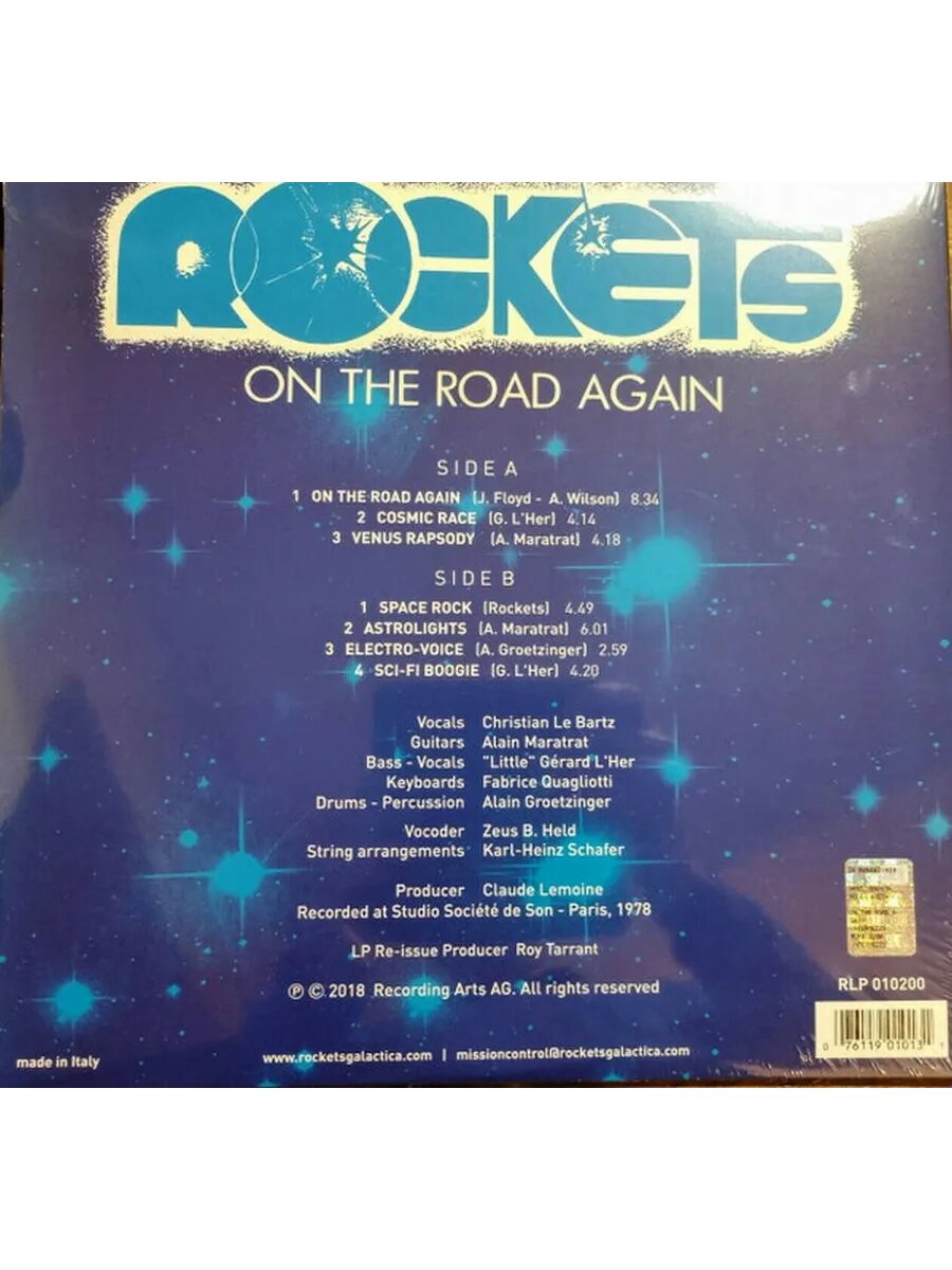 Rockets - On The Road Again — фото 1