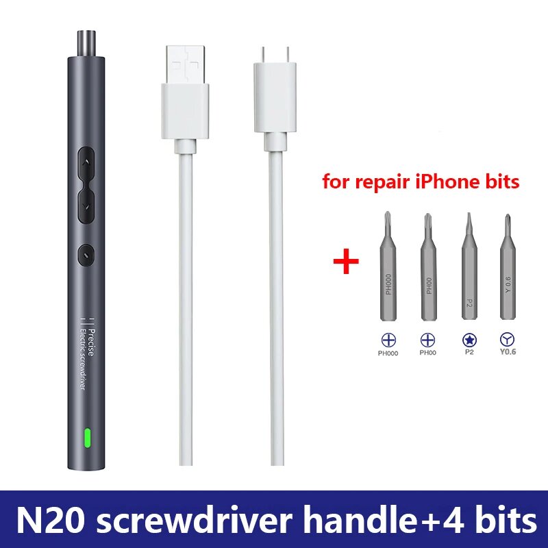 Беспроводной шуруповерт N20 handle 4 bits