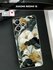 Чехол на Xiaomi Redmi 12 / Сяоми Редми 12 с принтом Золотые и белые цветы