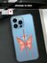 Чехол на Apple iPhone 13 Pro / Айфон 13 Про с принтом Бабочка и меч