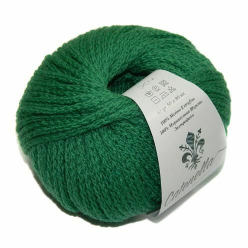 Пряжа Kutnor Catenella 230 (1 моток 50г/80м) зеленый
