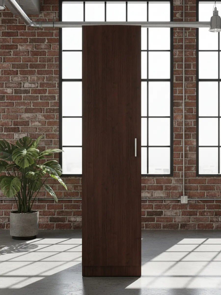 Распашной шкаф пенал FRESTER с полками в спальню для прихожую, от производителя