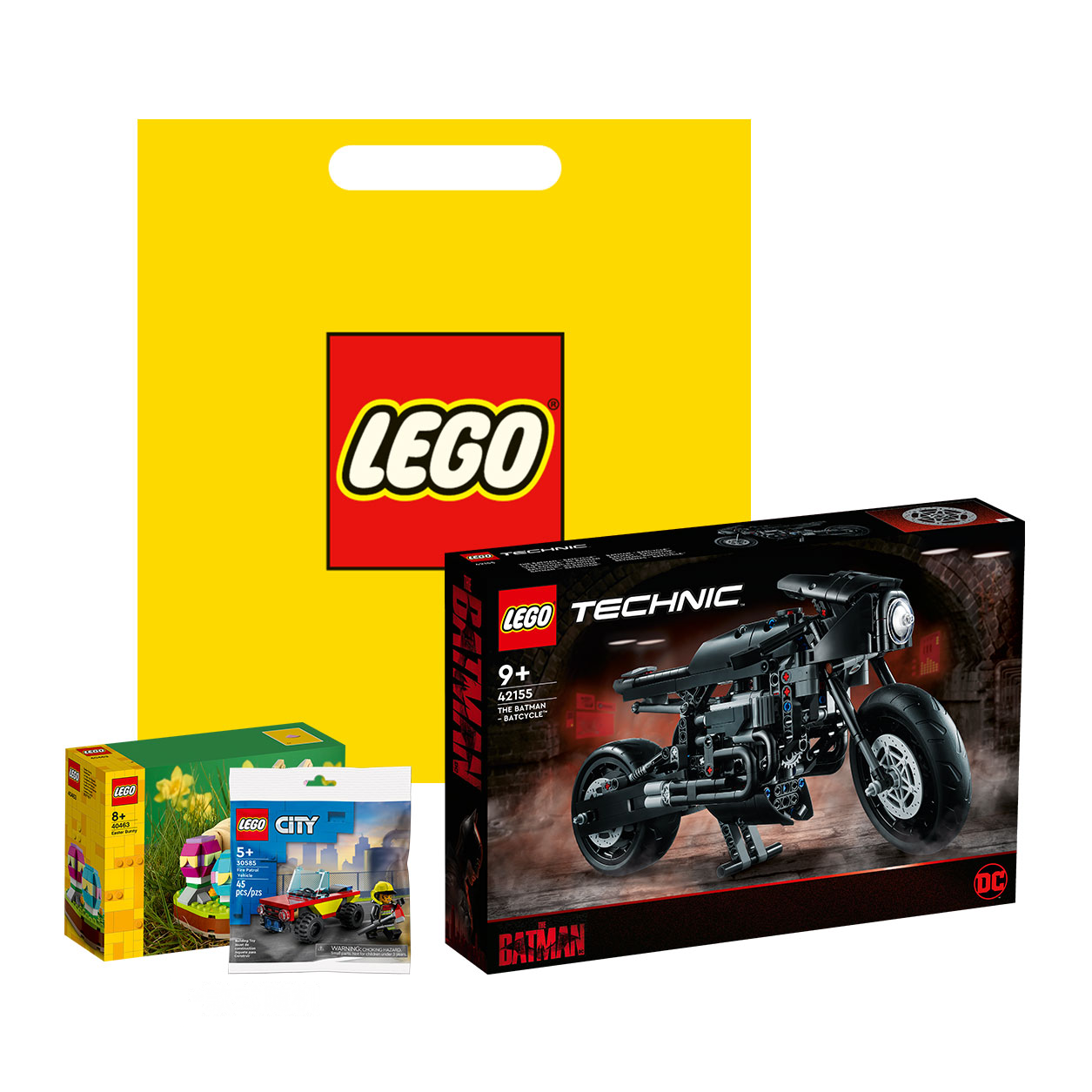 Конструктор пластмассовые строительные блоки унисекс LEGO The Batman - Batcycle 5760124