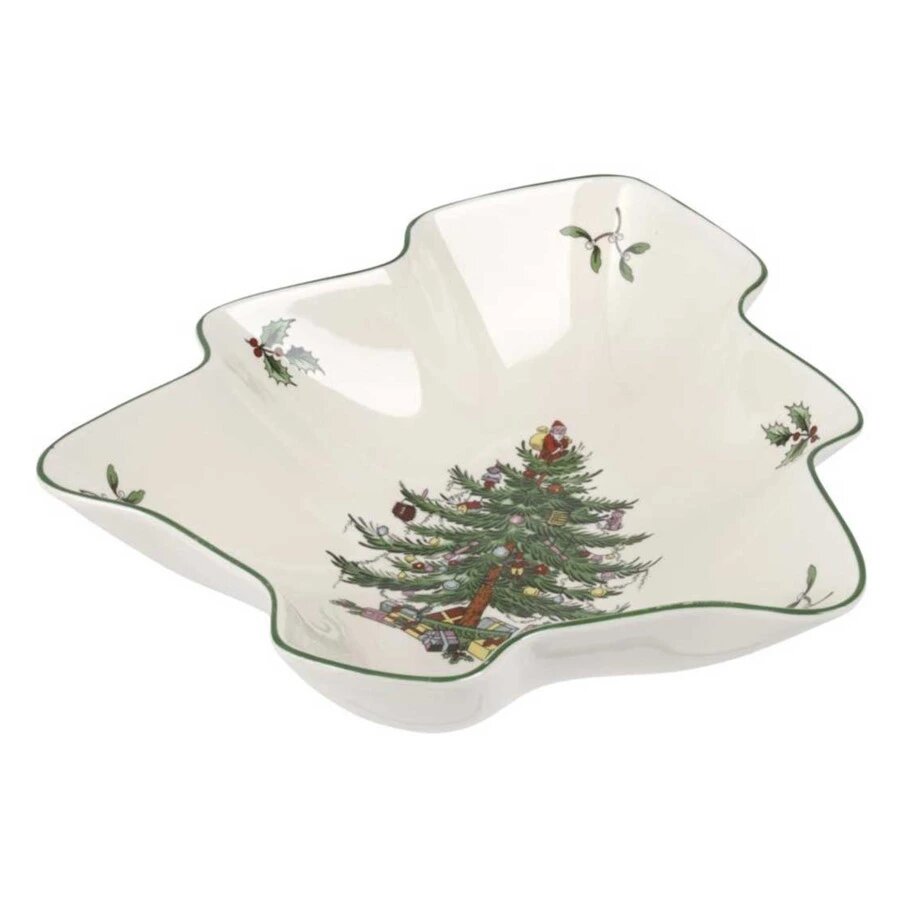 Блюдо-ель Spode Рождественская ель 20 см