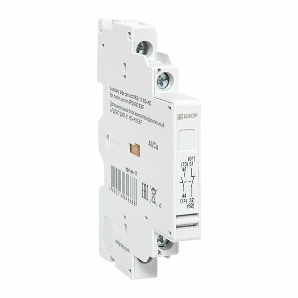 Блок контактов боков. дополнительный АПД/GV2 ДКП-11 но+НЗ, EKF APD-AN-11 (1 шт.)