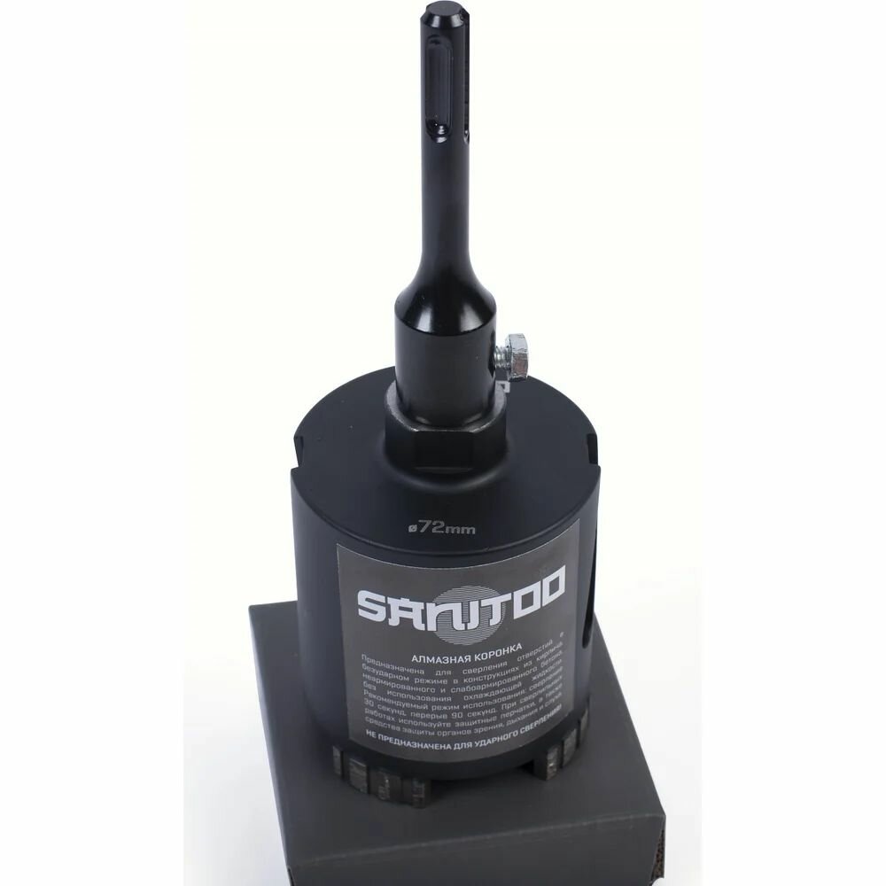 Коронка с алмазными режущими сегментами PRO 72 мм Sanitoo 3506