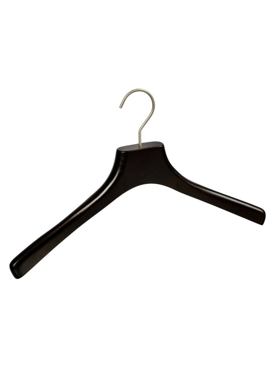 Вешалка Сortec для рубашек, блузок и трикотажа 41см, материал бук, цвет венге