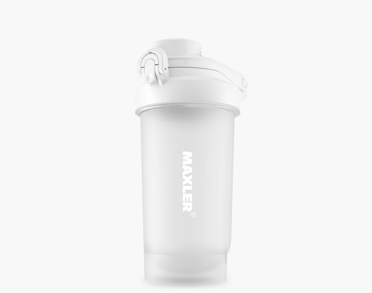 Универсальный шейкер PP Shaker Bottle K314 500 мл (Maxler) Белый