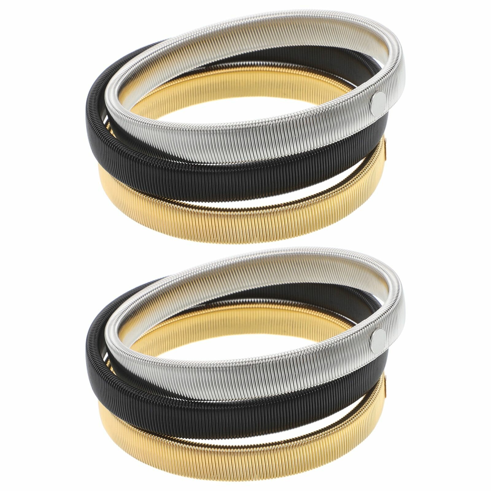 Регулируемые Металлические Манжеты Для Рубашек, Подходят Для Мужчин И Женщин, 6 Шт