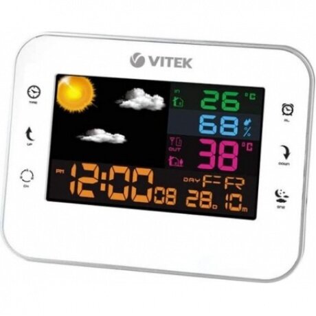 Метеостанция Vitek VT-6412 White/Silver