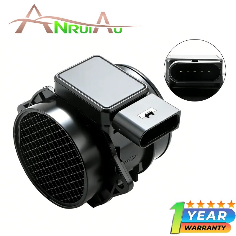 Датчик массового расхода воздуха (ДМРВ) для Kia Magentis, Optima, Rio, Spectra, Rondo, Sportage 2005-2010 годов выпуска, 1.6L, 2.0L, 2.4L, 5WK96431, 28164-23700, AFEL03