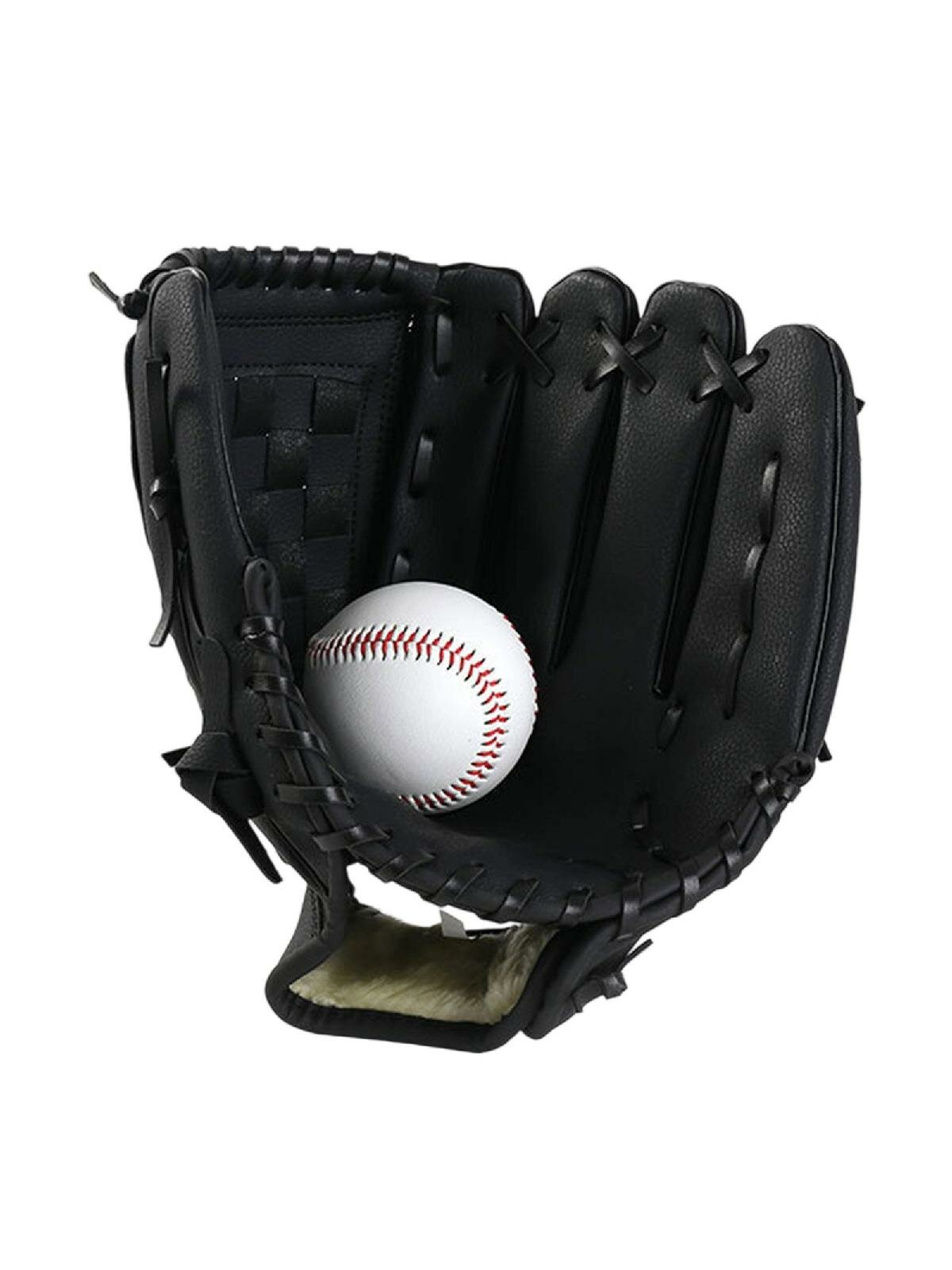 Левая Рука Бейсбольная Перчатка Софтбол Практика Практика Оборудованием Несокрушимая