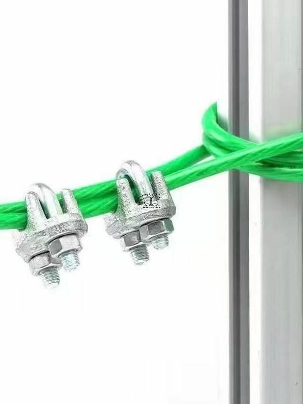 Зажимы для троса 3мм 10шт оцинкованные