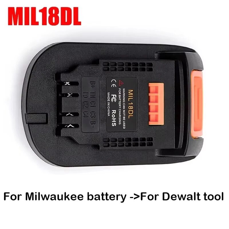 Адаптер Milwaukee 18В MIL18DL для Dewalt