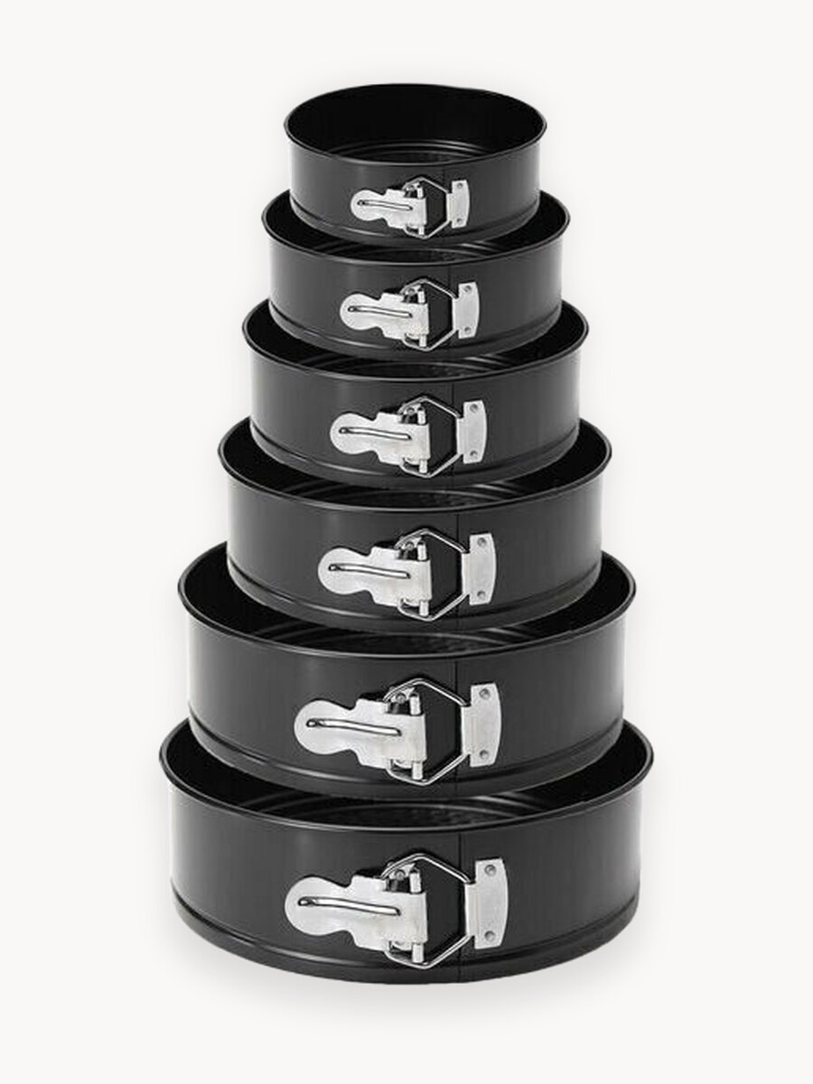 Набор разъемных форм для выпечки и запекания 6 шт