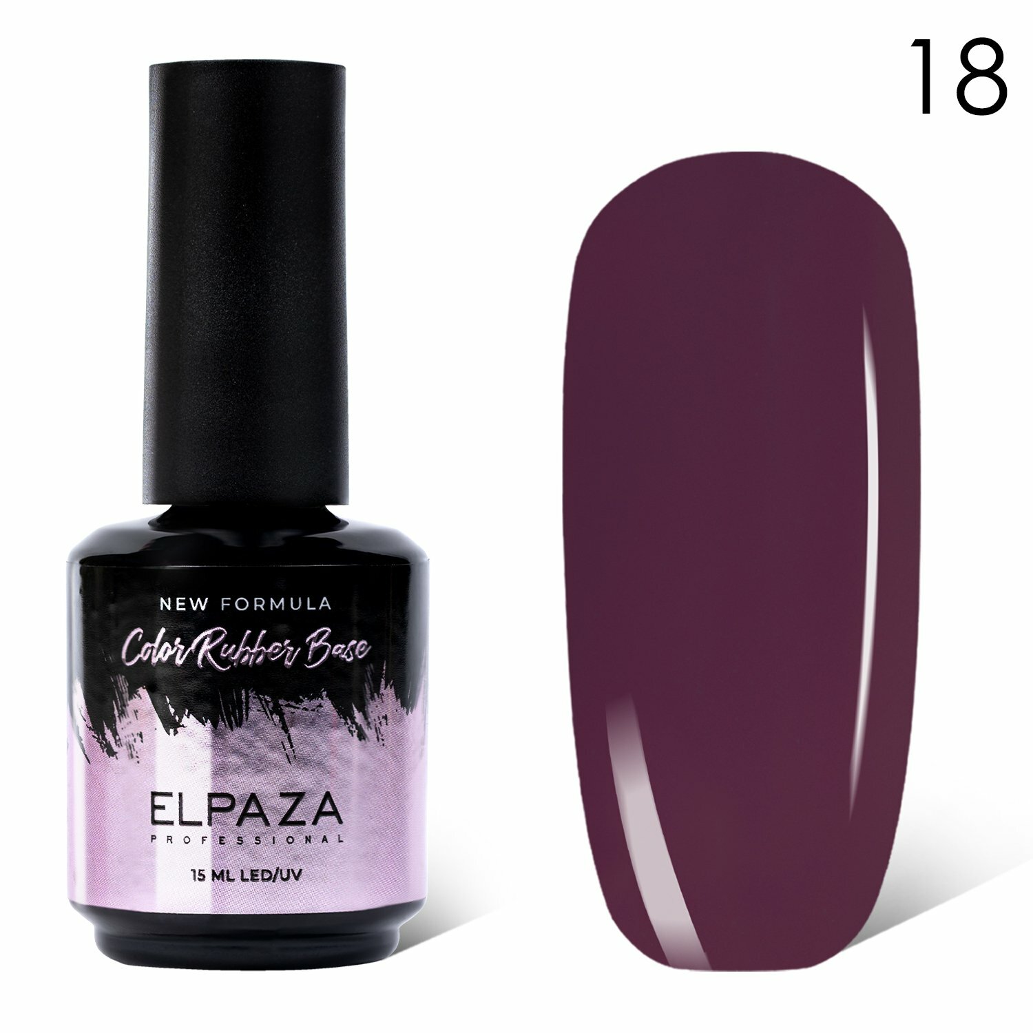 Elpaza Rubber Base Natural.#18 15мл
