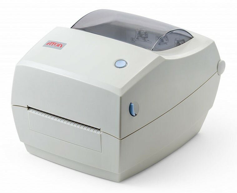 Термопринтер Атол TT42 (45151) 203dpi 127мм/с/USB/RS232/Eth для печ. накл. серый