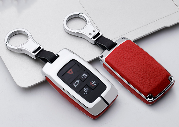 Защитный металлический чехол MyPads M-375139 для смарт автомобильного ключа Ленд Рендж Ровер Land Rover Range Sport Velar Evoque Discovery Sport De.