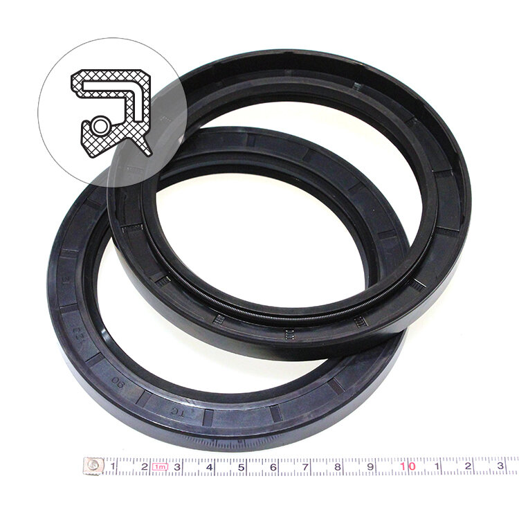 Манжета армированная (Сальник) 90х120х12 (тип 2 / TC) 70NBR