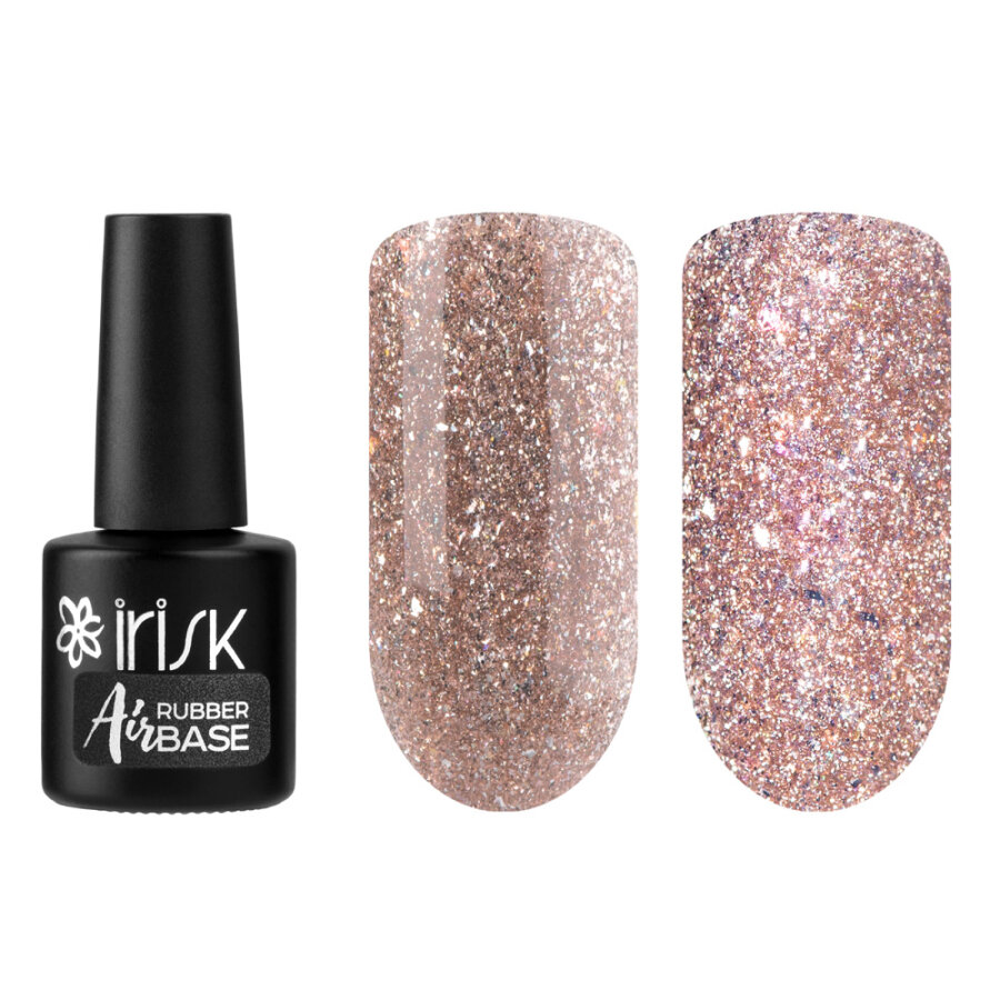 База светоотражающая IRISK Air Rubber Base, 10мл (11 Cappuccino Splash)