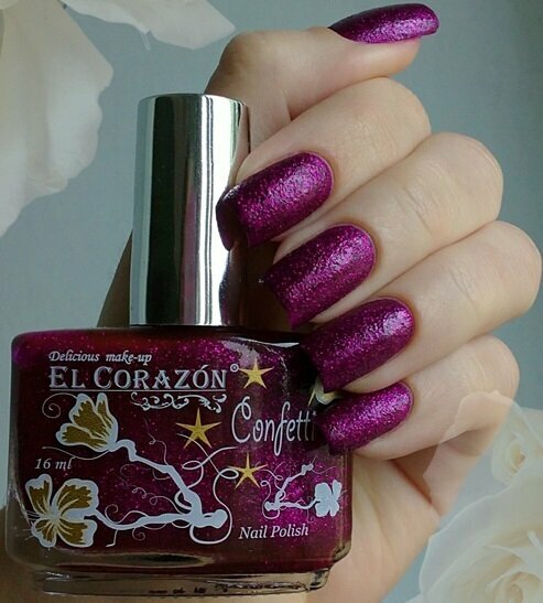 EL Corazon Лак для ногтей "Confetti" №505a 16 мл