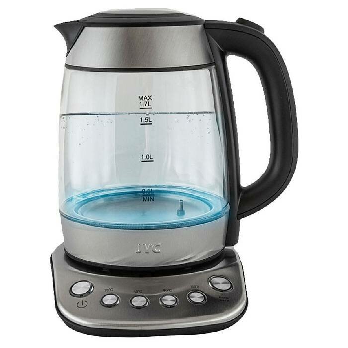 Чайник JVC JK-KE 1825 (7 уровней режима нагрева, поддержание температуры)
