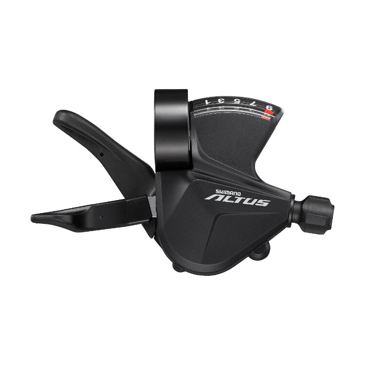 Шифтер правый 9ск. Shimano Altus M2010, 2050мм, черный