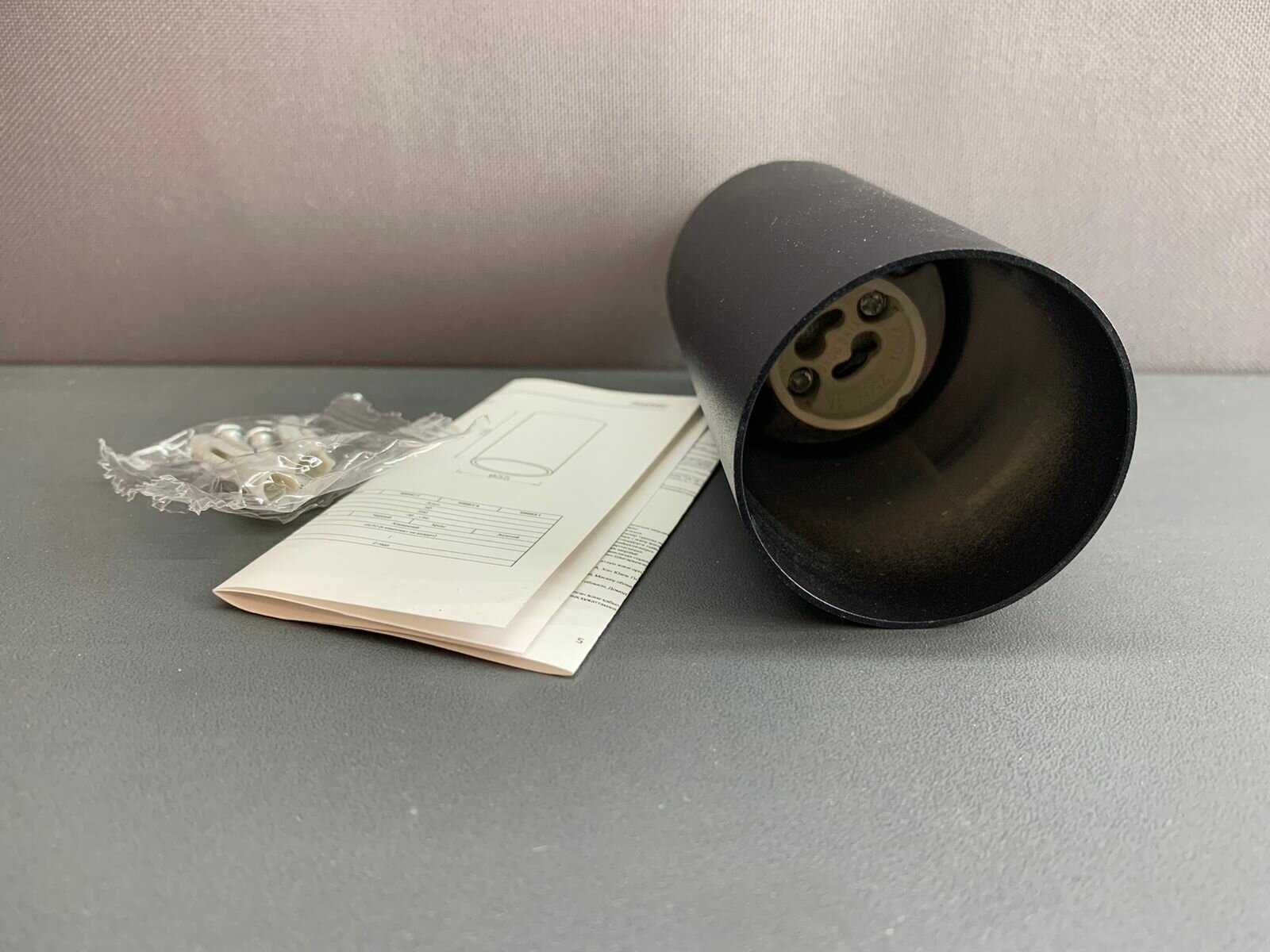 Светильник накладной Arton, цилиндр, 55х100мм, GU10, алюминий, черный, настенно-потолочный светильник для гостиной, кухни, спальни, Ritter, 59951 7