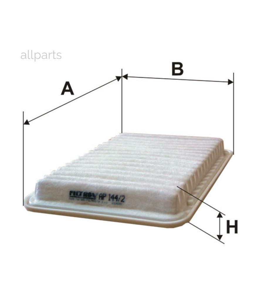 FILTRON AP144/2 Фильтр возд. TOYOTA CAMRY 2.4 06-