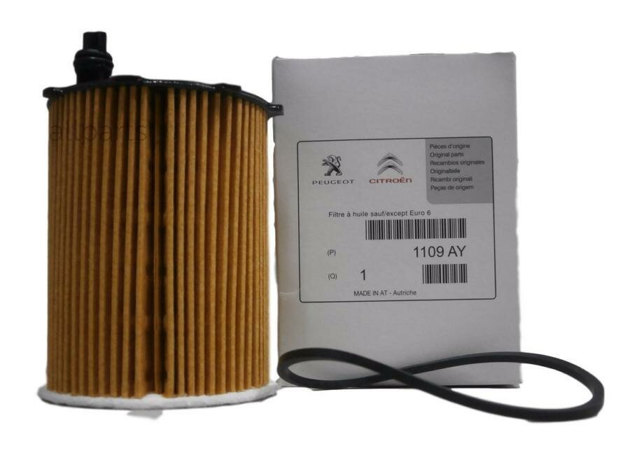 PEUGEOT-CITROEN 1109AY Фильтр масляный