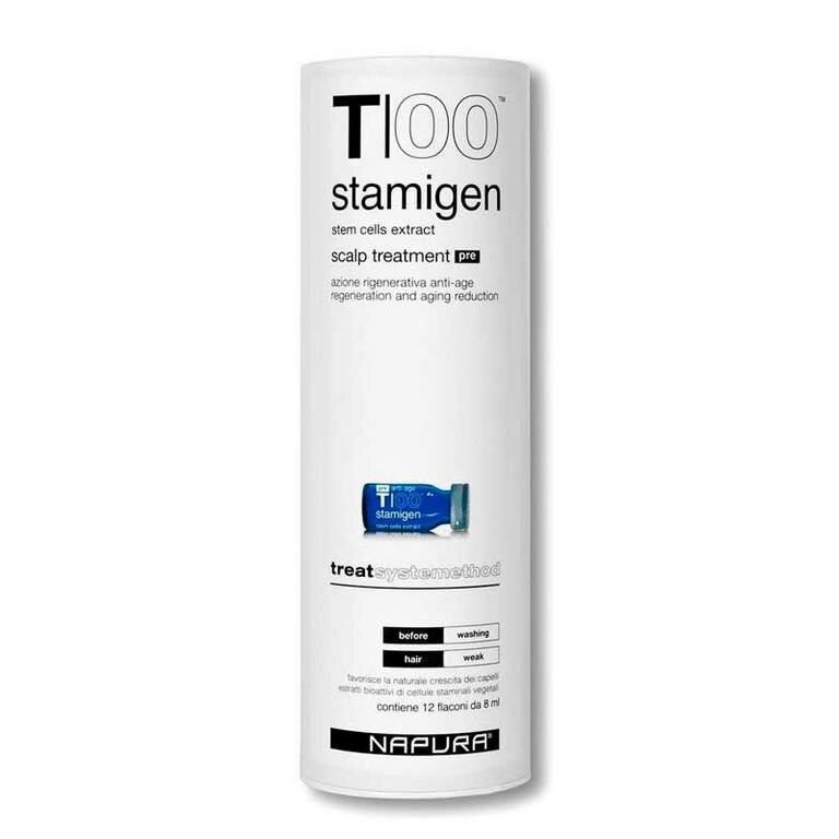 Napura T00 Stamigen Scalp Treatment Регенерирующая сыворотка перед шампунем 12 х 8 мл
