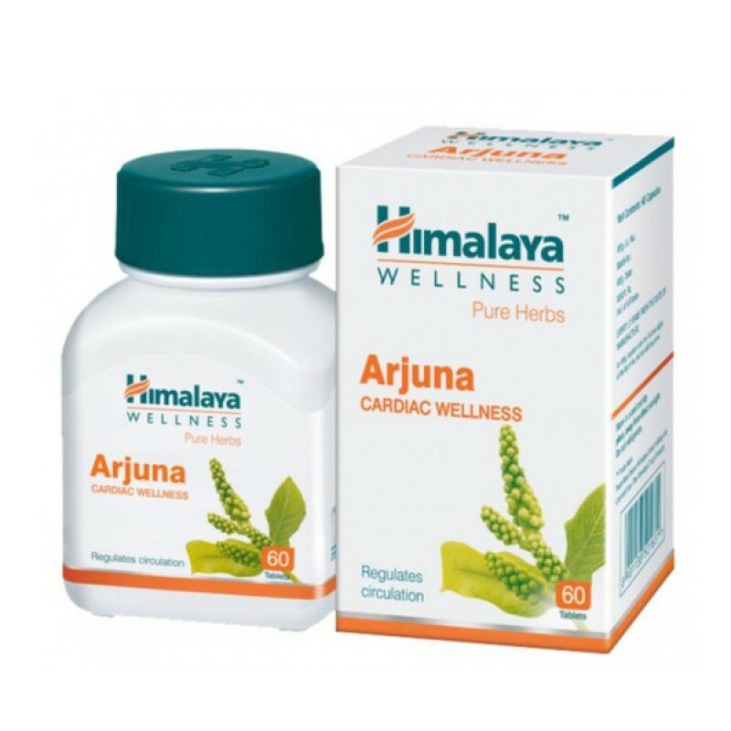 Арджуна марки Гималая (Arjuna Himalaya), 60 таблеток
