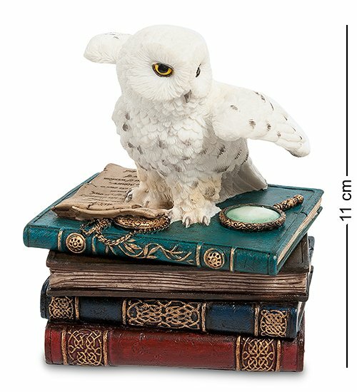 Шкатулка Сова на книгах WS-721 113-903029