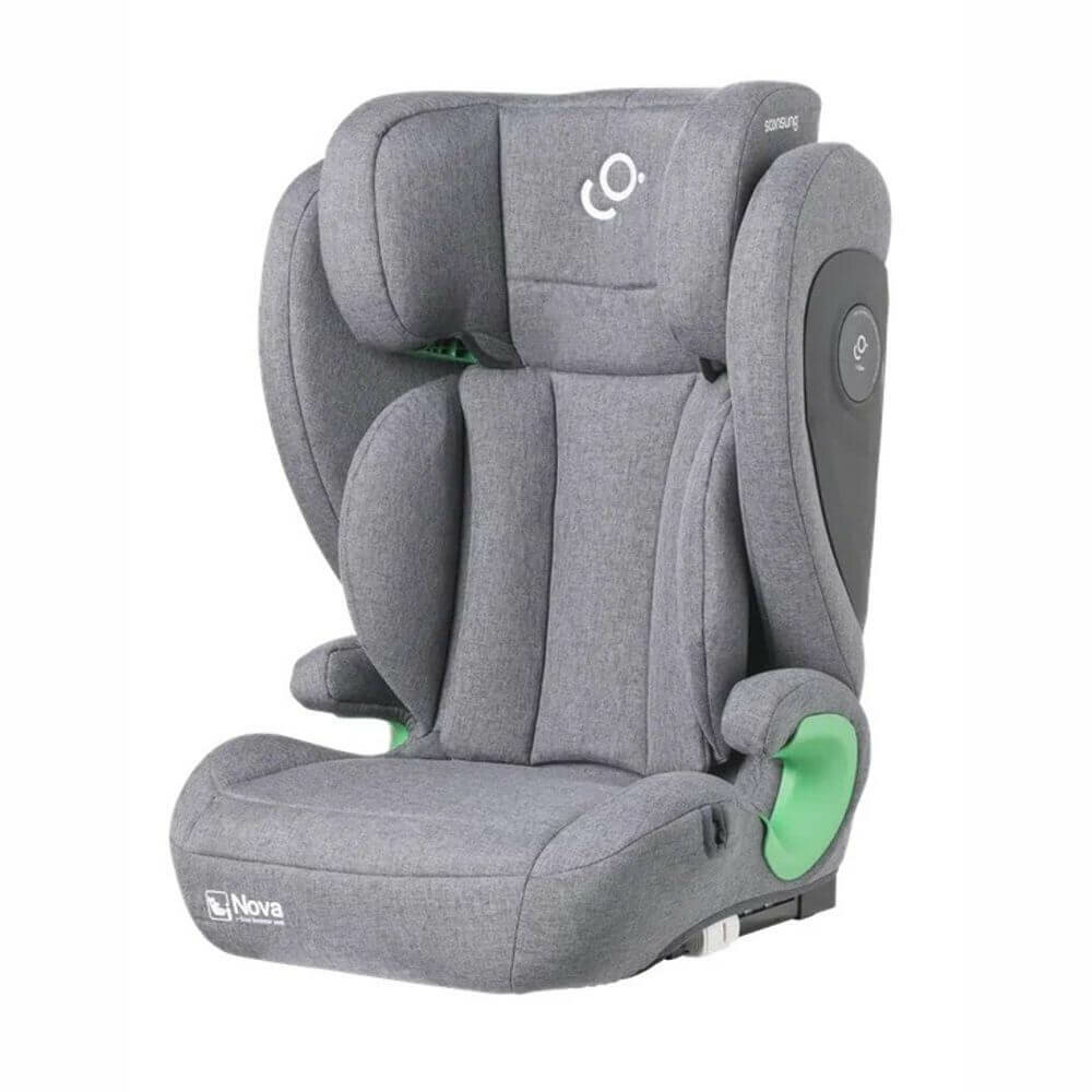 Soonsung™ Nova i-Size Isofix, автокресло от 3 до 12 лет гр.2-3 (15-36 кг), цвет Gray