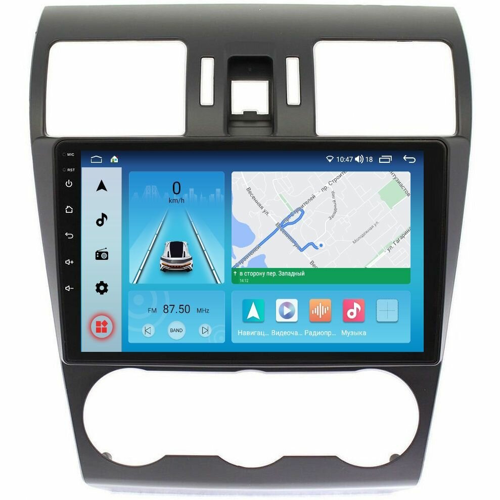 Магнитола Epic T18 Subaru Forester 4 SJ 2012-2018, Impreza IV 2012-2015, XV 2011-2015 - Android 12 - Процессор 8 ядерный - Память 4+64Gb - Carplay - DSP - Sim