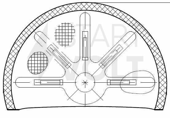 Фильтр эл. бензонасоса для а/м hyundai accent ii tagaz 1.3i/1.5i (d=11мм) startvolt sff 0809