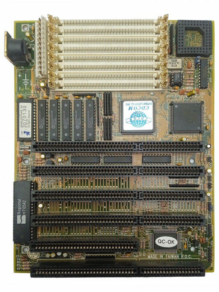 Материнская плата PCChips M326 v3.1 PGA68 (386DX-40)