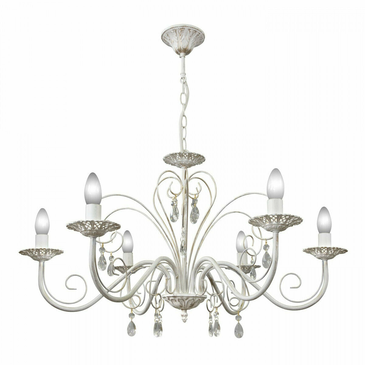 Люстра подвесная 6 ламп Петрасвет Россия S1074-6