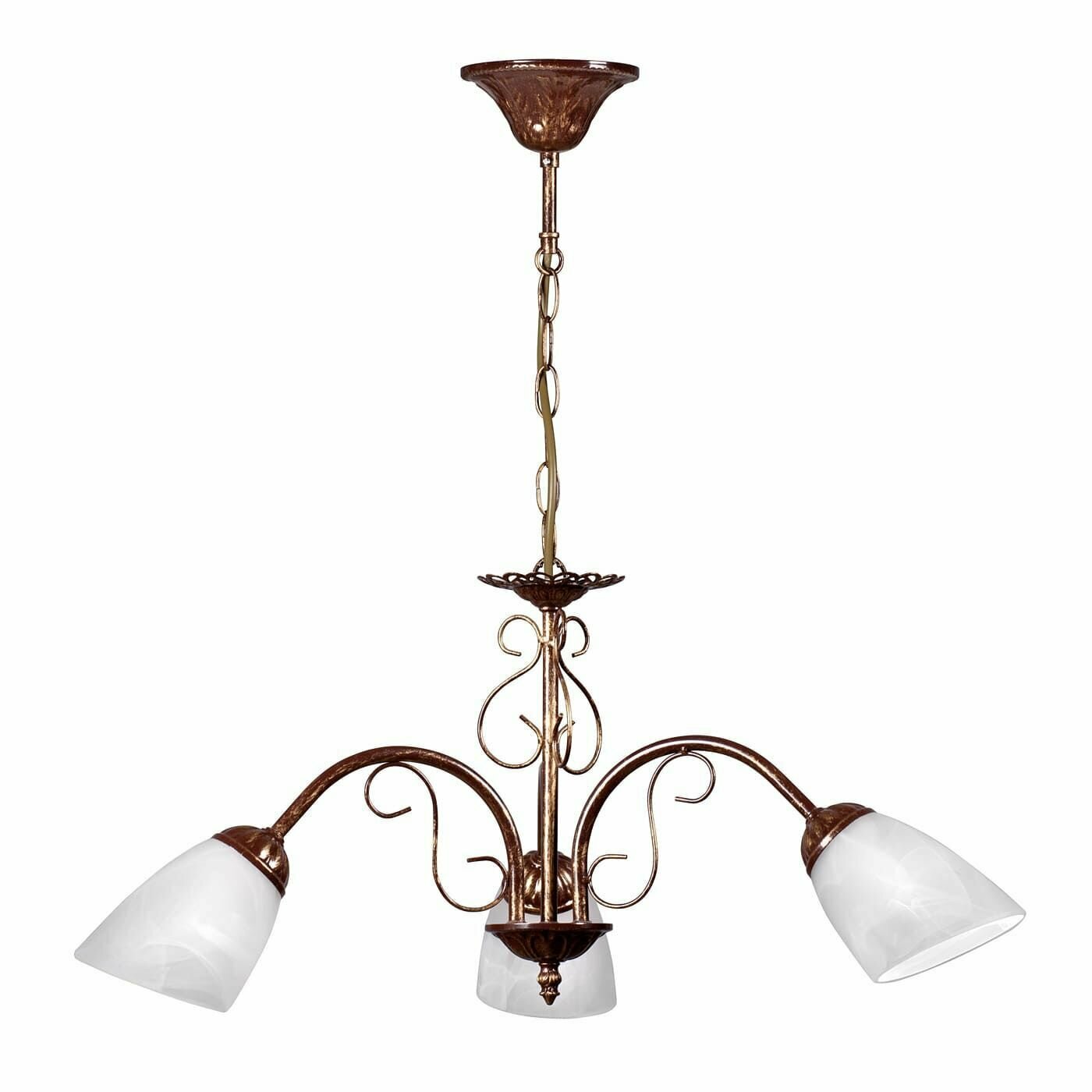 Люстра подвесная 3 плафона Петрасвет Россия S2198-3