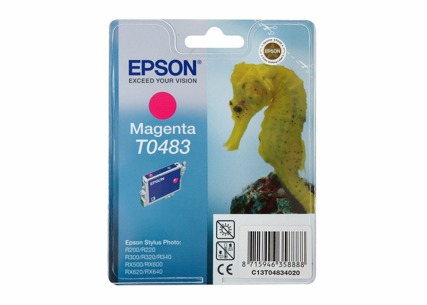 Картридж Epson T0483 (пурпурный)