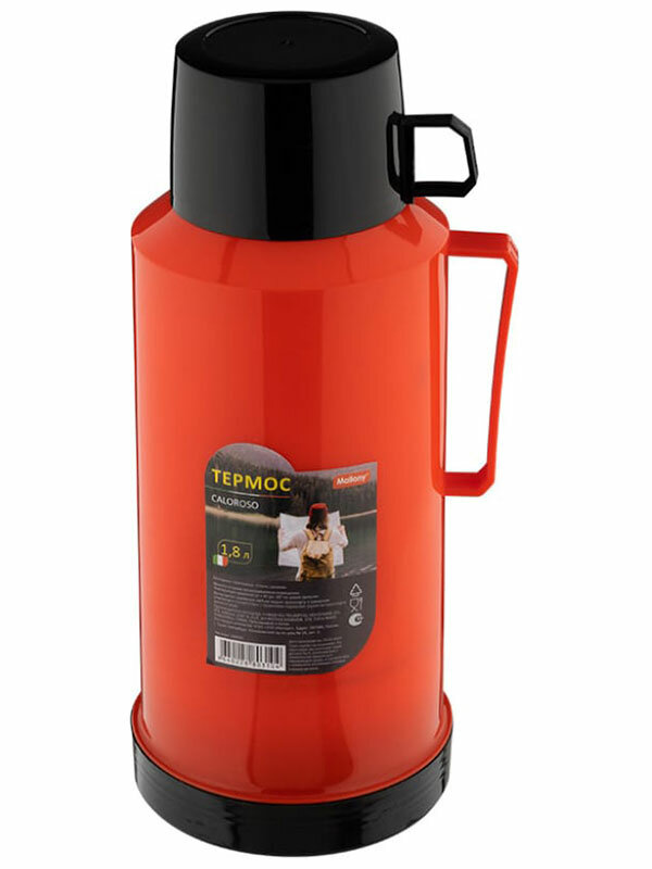 Термос со стеклянной колбой Mallony CALOROSO, 1.8 л (106035)