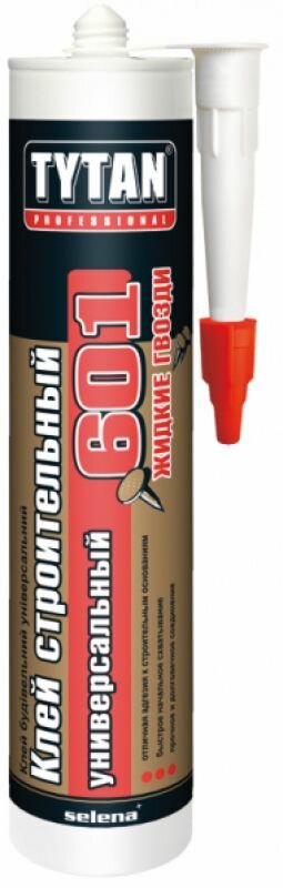 Клей строительный №601 Tytan Professional бежевый 405г