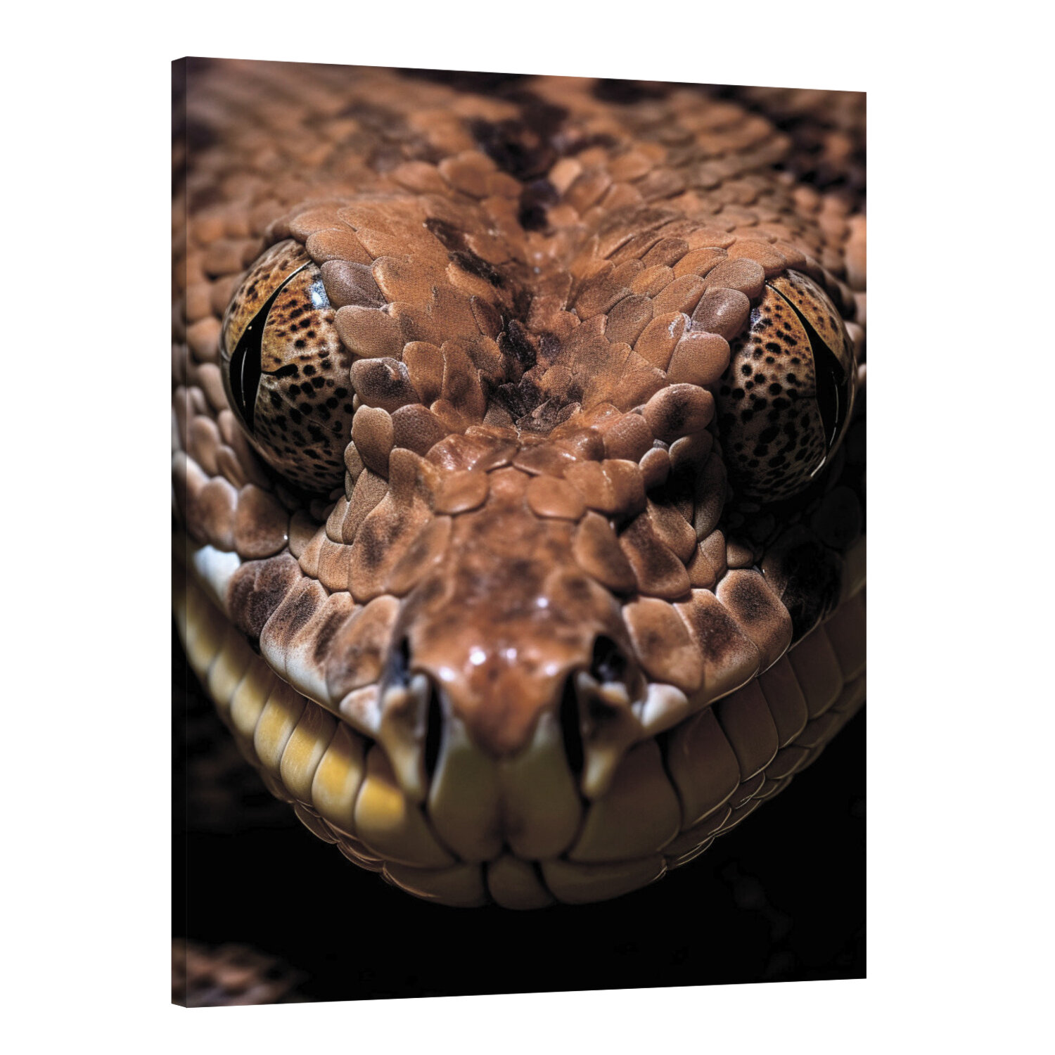 Интерьерная картина 50х70 "Змеиные ноты"