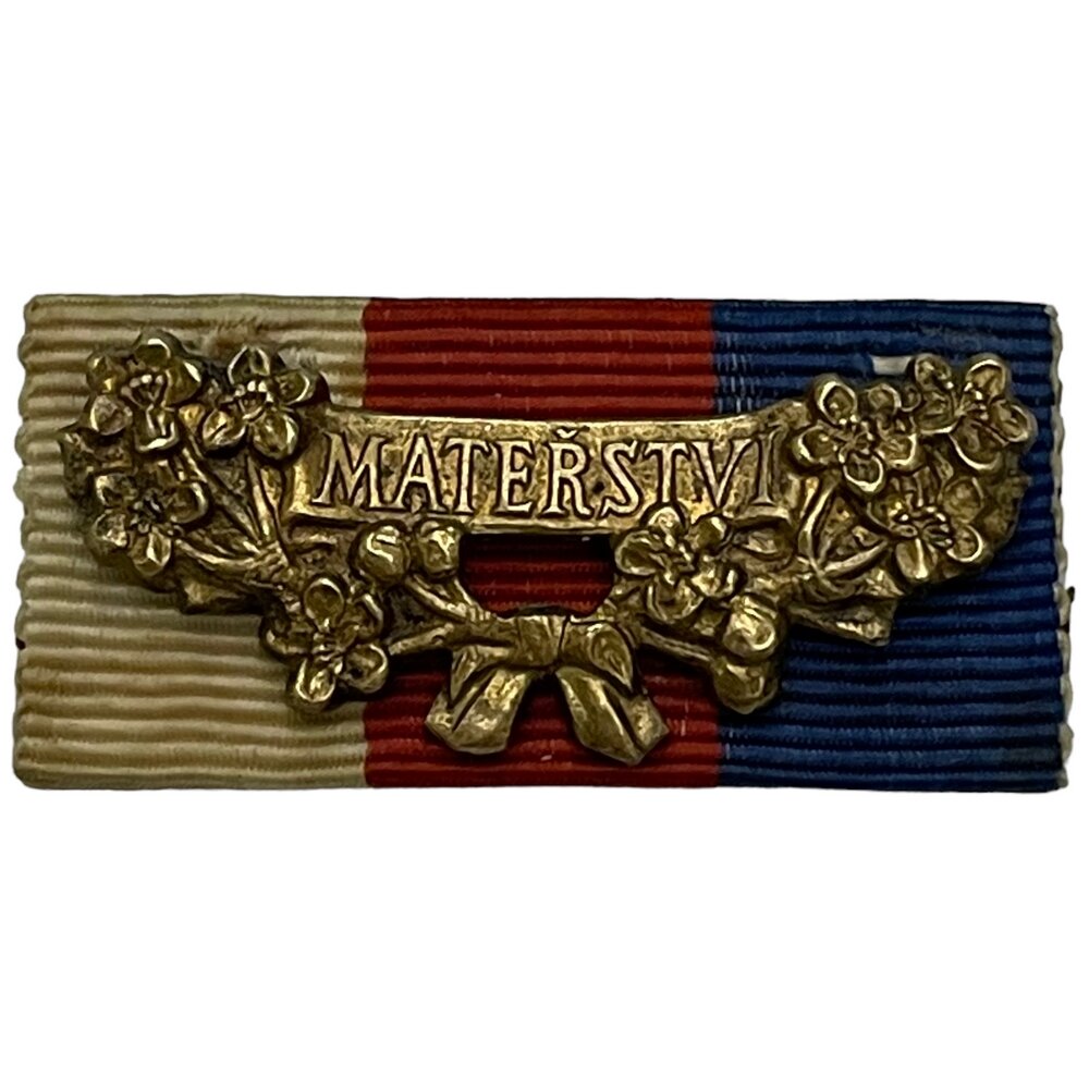 Знак "Материнства" бронзовая степень, Чехословакия (чсср) 1971-1990 гг.
