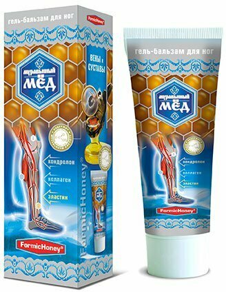 Муравьиный мед Гель-бальзам для ног 70 гр