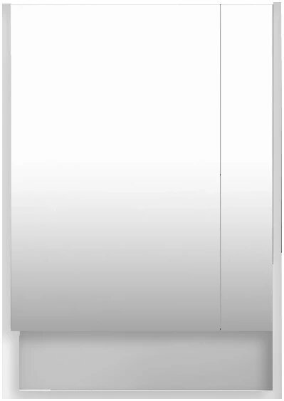Зеркальный шкаф 60x85 см белый L/R Viant Мальта VMAL60BEL-ZSH