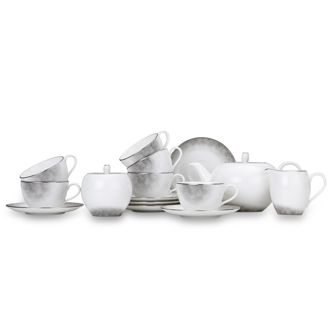 Чайный сервиз Narumi Labyrinth NAR-51576-4663-Tea set 6/15