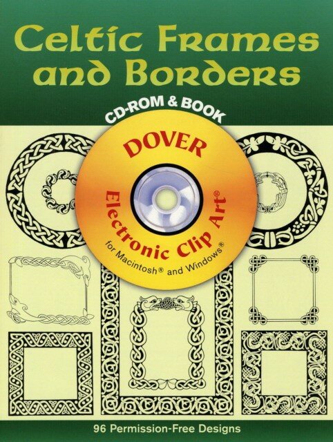 Dover "Celtic Frames and Borders CD-ROM and Book"