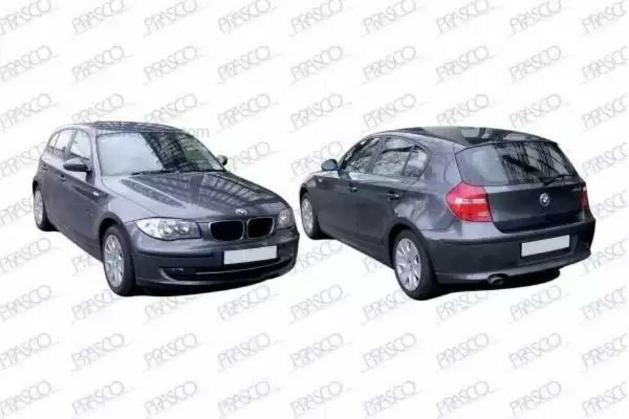 Стекло зеркала прав. с подогр. асферич! голубое BMW E87/E81 04-07 Prasco арт. BM1207503