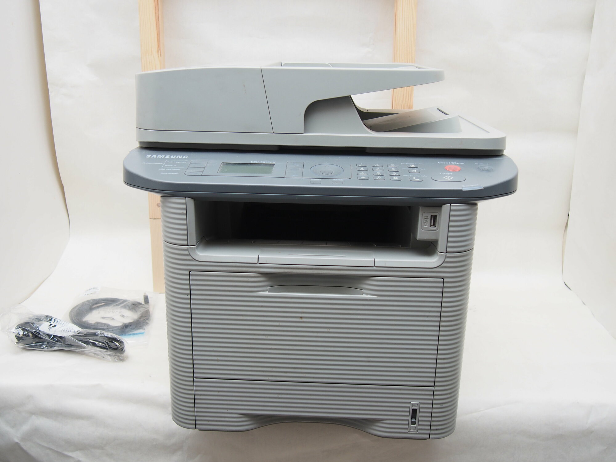 Samsung SCX-5637FR Лазерное МФУ с двусторонним сканированием c Ethernet